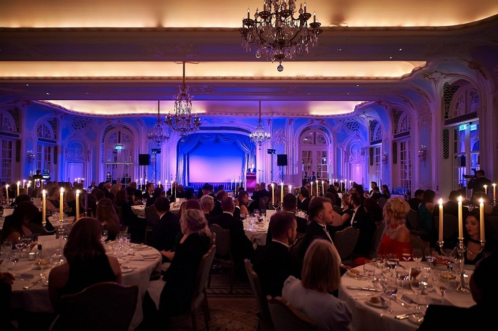 Lithuanian annual Christmas charity ball at the Savoy hotel