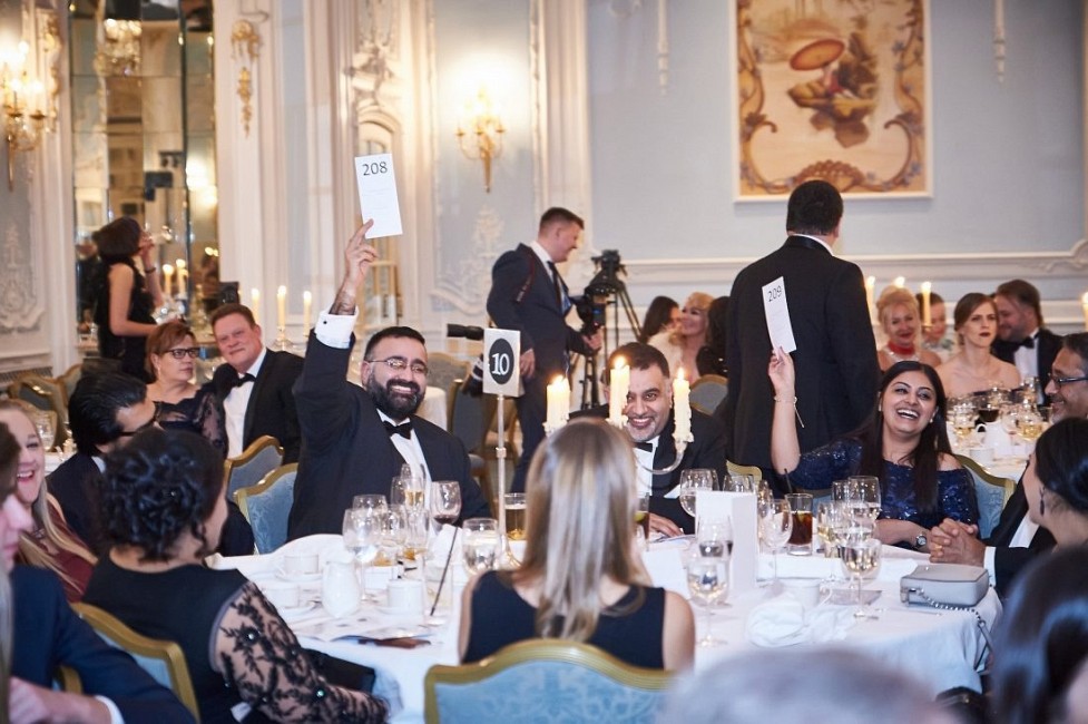 Lithuanian annual Christmas charity ball at the Savoy hotel